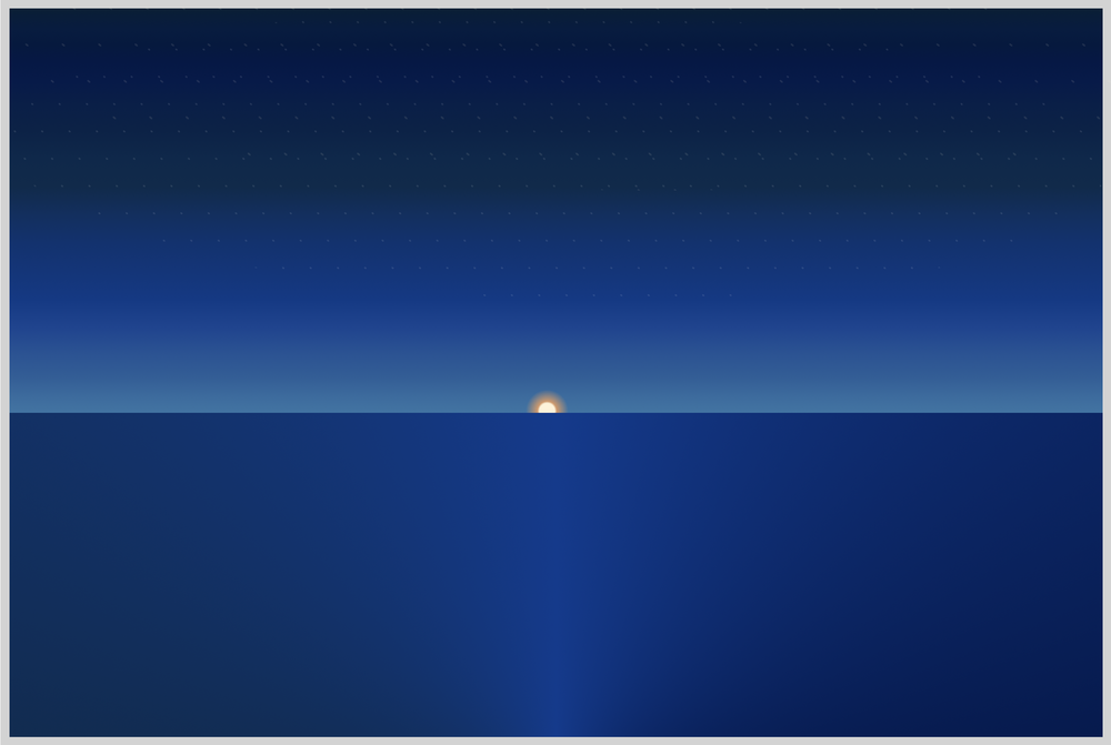 CSS Art – How to Make a Sunset Scene