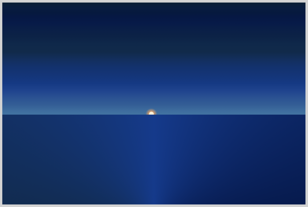 CSS Art – How to Make a Sunset Scene