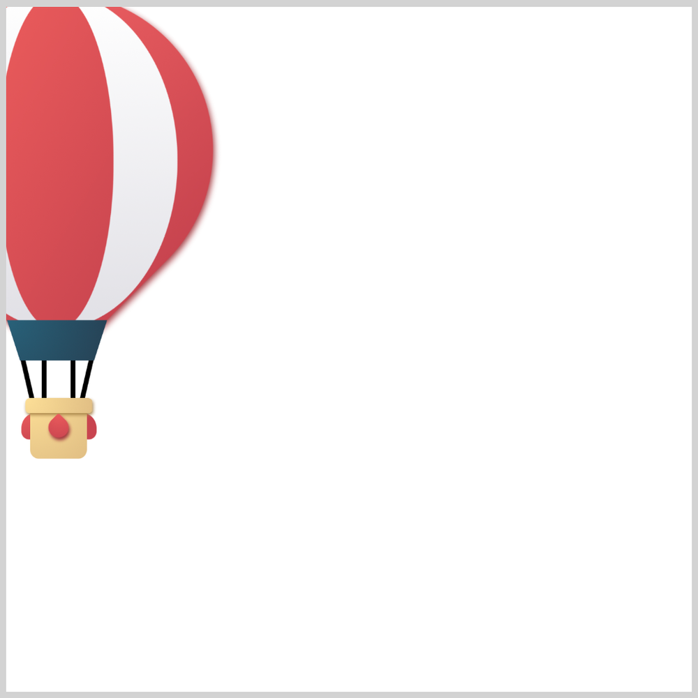CSS Animation – Hot Air Balloon Launch