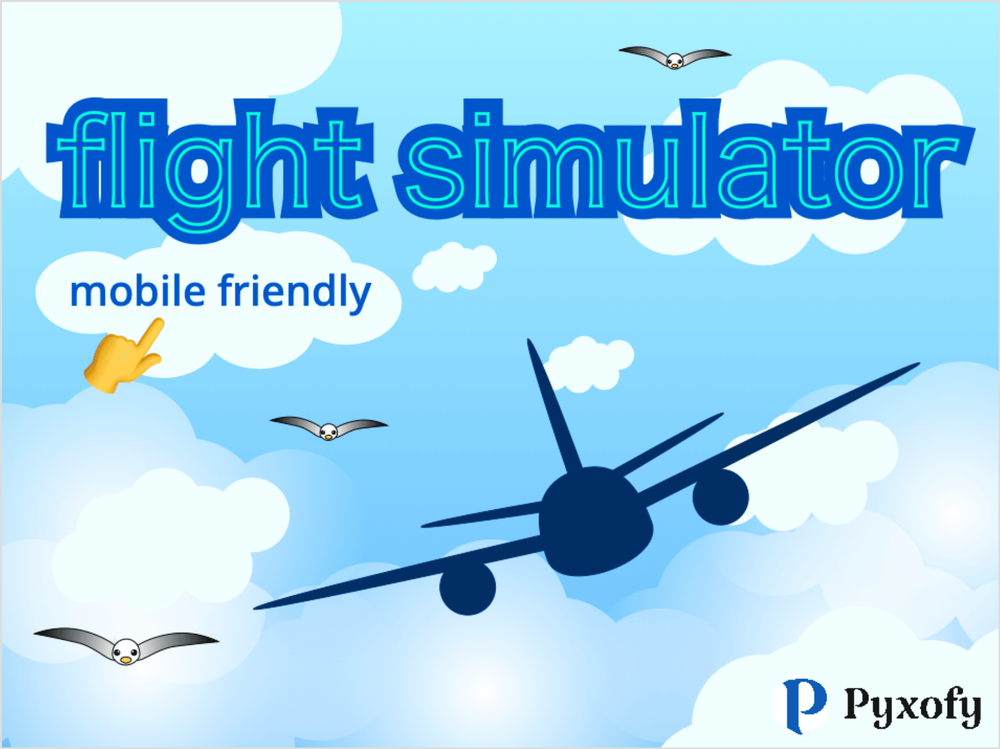 スクラッチプログラミング - フライトシミュレーター｜モバイル対応(たいおう)