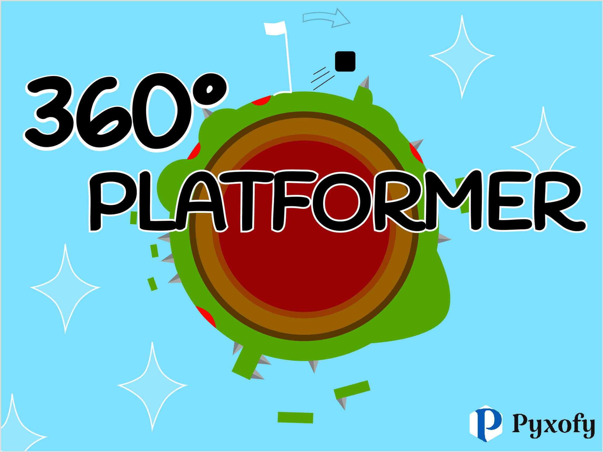 スクラッチプログラミング - 360°プラットフォーマー